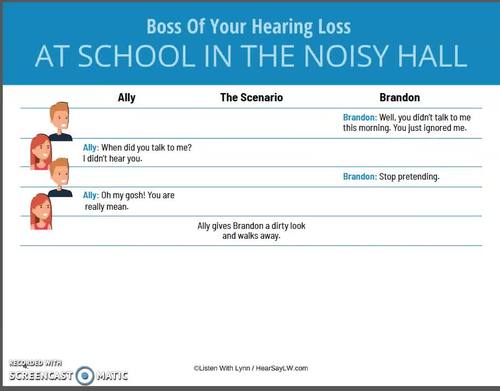 SELF-ADVOCACY Role Play Real Life Connections DHH Hearing Loss | TpT