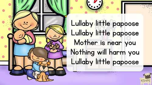 Music: Lullaby Little Papoose, Vocal Music Education, Children's Song