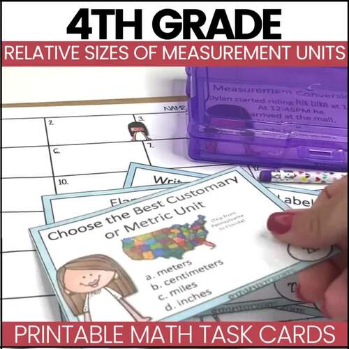 4th Grade Go Math Chapter 12 Relative Sizes of Measurement Units