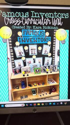 Famous Inventors: Cross-Curricular Unit K-2 | TPT