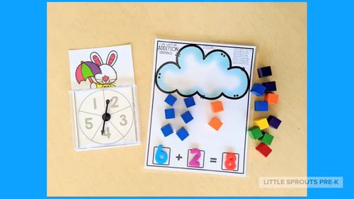 Spring Unit | Spring Math Craft and Spring Writing for Preschool ...