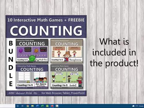 Counting to 5 Number Sense Interactive Math Games {Mega Bundle} | TpT