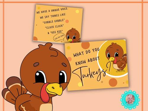 Turkey Day Thanksgiving Presentation All About Turkeys Fun Turkey Facts ...