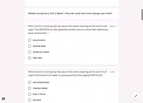 5th Grade MyView Literacy Unit 5 Week 1 Google Forms Quiz Assessment ...