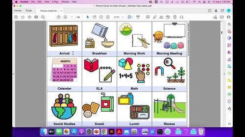 Picture Icons for Picture Schedules, Visual Supports - ELEMENTARY ...