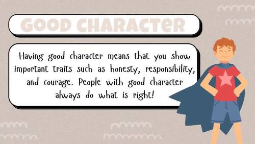 Personal Health & Safety: Character Education by Mr. Brown's Health Class