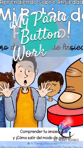 ANXIETY & WORRIES Anxiety Curriculum Workbook Counseling Lesson SPANISH ...