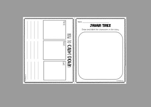 Jabari Tries Book Companion Activities | SEL No Prep Read Aloud by ...