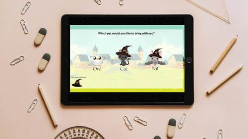 Fourth Grade End of Year State Test Prep Interactive Choice Based Activity