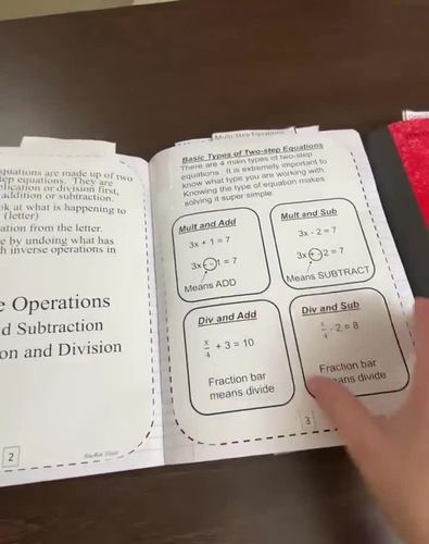 Algebra 1 Journal Notes Semester 1 Bundle by BtheMath | TPT