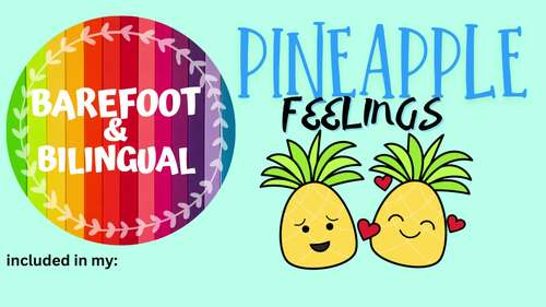 Pineapple Clipart - SEL Feelings Summer Clipart | TPT