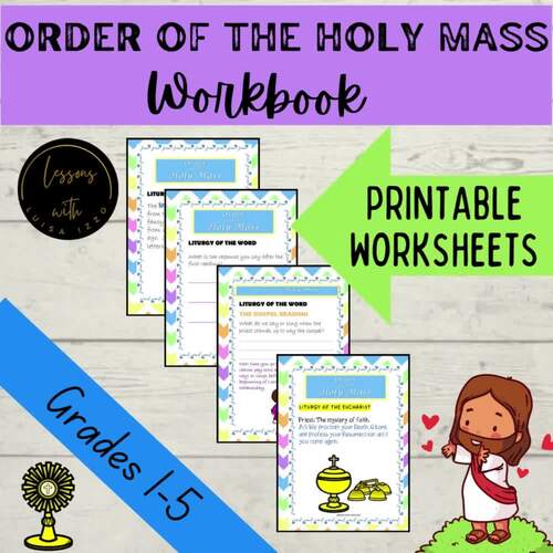 Order of the Mass-Catholic Religion Resource by Lessons With Luisa Izzo