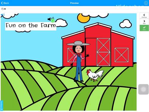 Boom Cards: Fun on the Farm Interactive Book by Ausome Speech | TpT