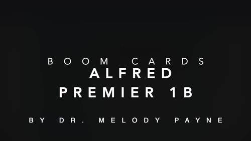 Beginning Piano Music Boom™ Cards for Level 1 Piano Lessons Set 1B