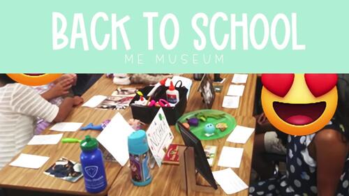 Back to School “Me Museum” Get-to-Know-You Project by The Sunny Side