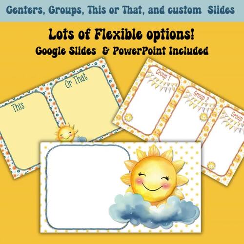EDITABLE Summer Daily Slides Template Morning Meeting Slides Template ...