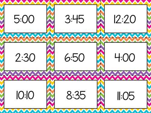 Telling Time (to nearest 5 minutes) Digital Bingo | Print & Google ...