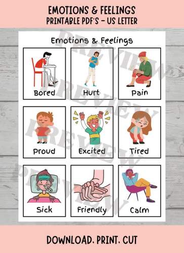 Non Verbal Communication Cards | Visual Board | 99 Flash Cards Special ...