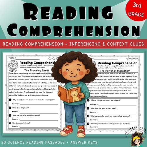 Grade 3 Science Reading Comprehension Passages and Questions - Context ...