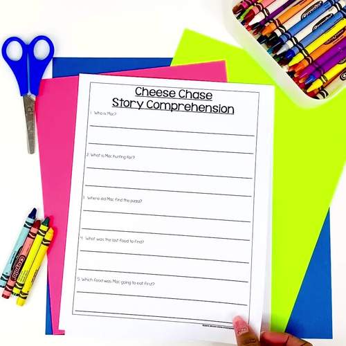 Short Stories with WH Questions Vocabulary and Retelling Set 4 by Jenn ...