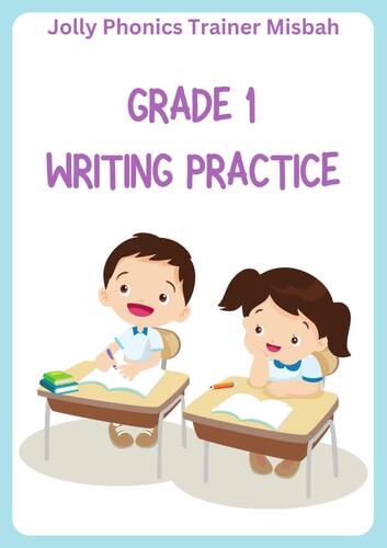 Grade 1 writing practice by Misbah JP | TPT