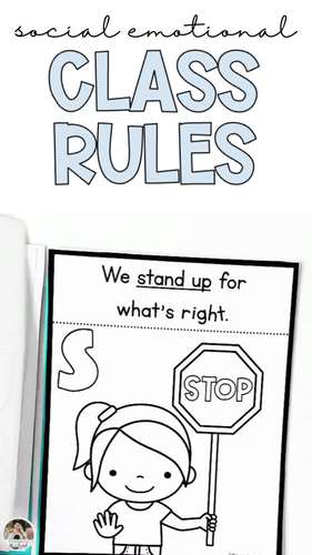 Back to School Rules Posters | Class Expectations Bulletin Board Set