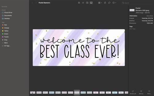 Google Sites Classroom Website Template - Editable - Buttons & Banners