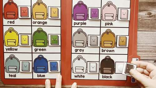 September/ Back-to-School File Folders - Preschool, Kindergarten ...