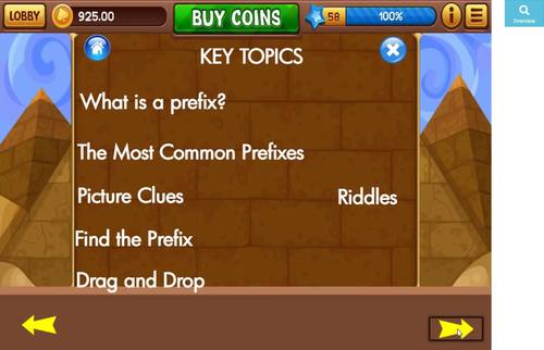 Success with English: Prefixes and Suffixes Boomcards by Quail Publishers