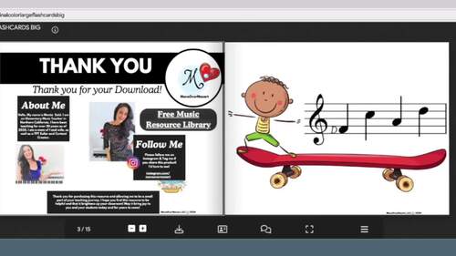 Mi So La Do (Solfege) // Happiness 4 Children - Giant Music Flashcards - FM