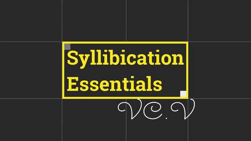 VC-V Divide Syllables Orton Gillingham VCV Word Division Phonics BOOM Cards