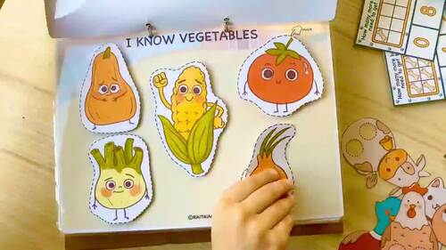 Spanish Farm Busy Book Montessori Toddler Busy Book Preschool Quiet Book