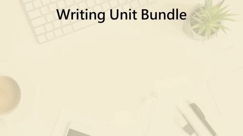 Year Long Writing Bundle by The Classroom Key | TPT