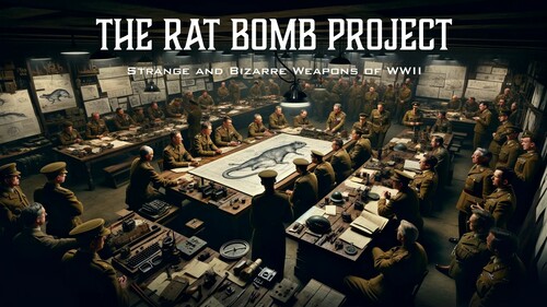 World War 2 - Strange Weapons - Rat Bombs | TPT