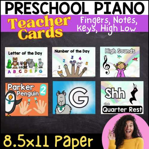 PRESCHOOL PIANO TEACHER Mega BUNDLE 177 Pages by Tiny Tinkles | TPT