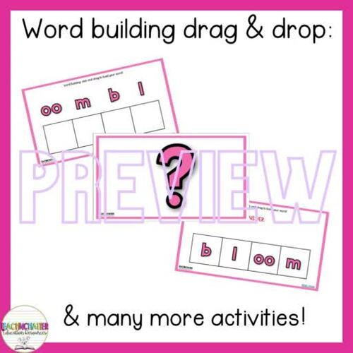 long oo grapheme alternatives PowerPoint lesson by teachnchatter