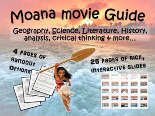 16 Ways to Use MOANA as an educational tool | TPT