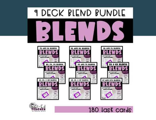 1st Grade Reading Blends Word List Decodable CCVCC CCVC CVCC Printable ...
