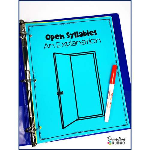Open Syllables Decoding Multisyllabic Words | Fluency Distance Learning