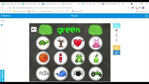 BOOM CARDS: Learning COLORS Digital Resources by Ms Herraiz | TPT