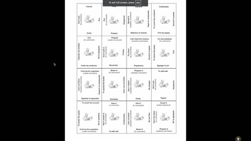 Spanish commands with direct object pronouns, Puzzle game activity ...