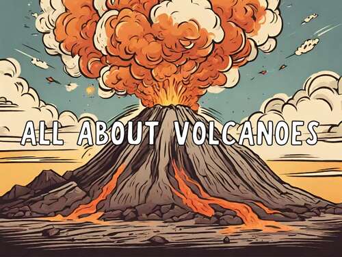 NO PREP All About Volcanoes PowerPoint Presentation for 3rd 4th 5th Grades