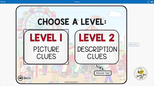 Search & Find CIRCUS - Writing and Typing Game for Teletherapy by Sarah ...