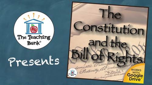 The US Constitution and the Bill of Rights US History Unit Distance ...