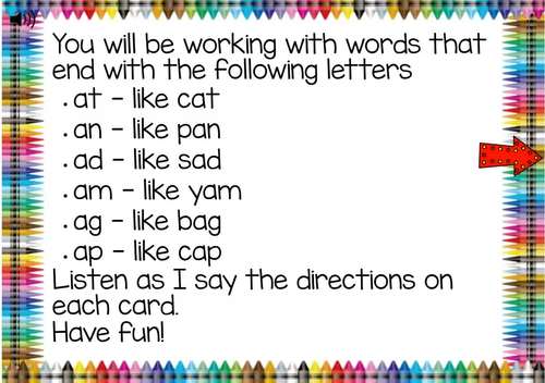 Boom Cards | Short A CVC Word Families | With Animated Images | TPT