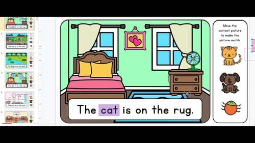 Digital CVC Activities for Google, Pear Deck, Seesaw by Down in Kinderville