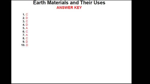 60 Earth Science Supplementary Questions | Properties of Earth Materials