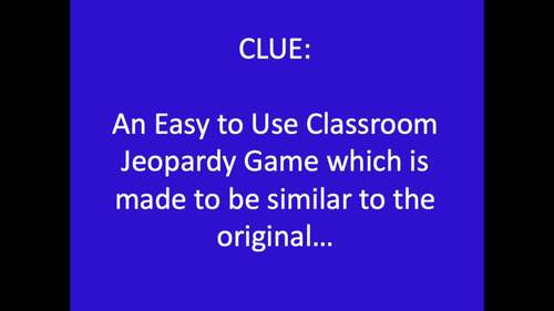 Earthquakes Jeopardy Earth Science Trivia Game by The STEM Center