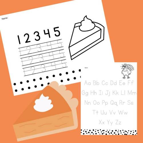 Thanksgiving Bundle by Preschool Three Sixteen | TPT