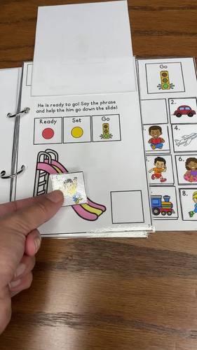 Core Vocabulary GO Lift A Flap Book and FREE BOOM Card Book (print ...